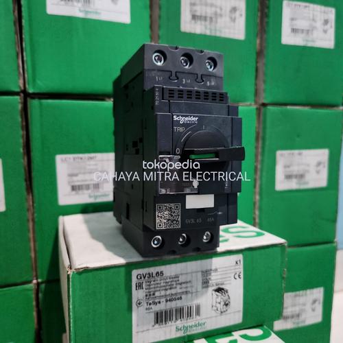 Jual Motor circuit breaker schneider GV3L65 3P 65A New Generation ...
