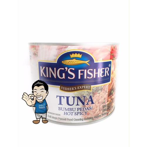 Jual King'S Fisher Tuna In Hot Spicy Canned- Daging Tuna Pedas Kaleng ...