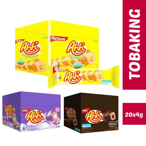 Jual Nabati Ahh Richeese Richoco Cokelat Keju box isi 20 - Goguma ...