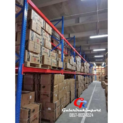 Jual Rak Gudang Industry Pallet Heavy Duty Kapasitas 1 Ton Per Level ...