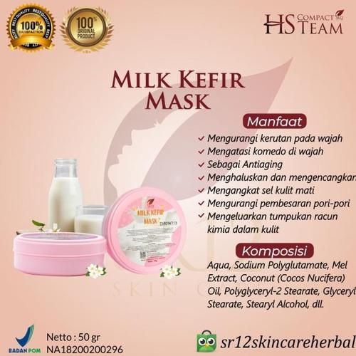 Jual MILK KEFIR MASK SR12 / MASKER SUSU / SOLUSI WAJAH KERING - Jakarta Pusat - BEU7Y-S3 | Tokopedia