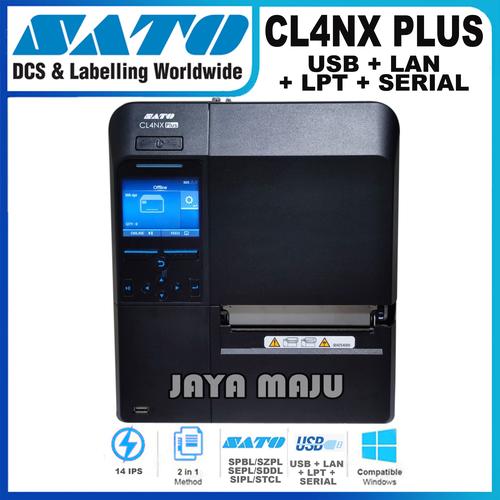 Jual BARCODE PRINTER INDUSTRIAL SATO CL4NX PLUS / CL4NX Plus 203 Dpi ...
