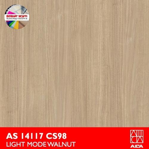 Jual JCube HPL AICA ASIA AS 14117 CS98 - LIGHT MODE WALNUT - WOODGRAIN - Kab. Tangerang - Berkat ...