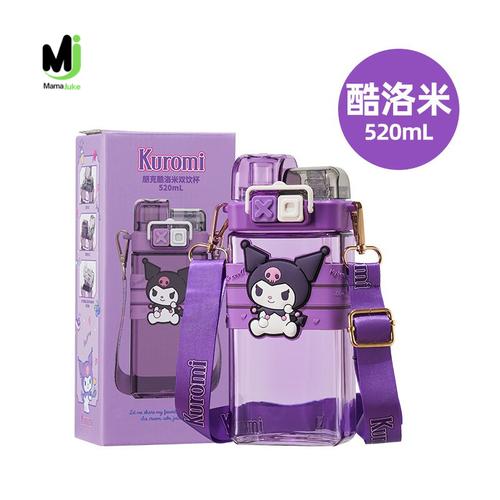 Jual botol minum water bottle 2 in 1 520ml - Sanrio Kuromi - Jakarta Barat - mamajuke shop ...