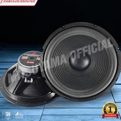 Jual 100 Watt Speaker Subwoofer 10" 10 Inch 100W Fabuloussound FS-1002 ...