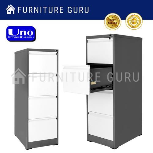 Jual UNO UF 04 Filling Cabine 4 Laci Besi Drawer Lemari Arsip Laci File ...
