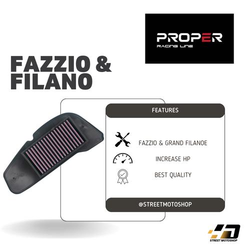 Jual Filter Udara Proper Racing Line Yamaha Fazzio Grand Filano ...