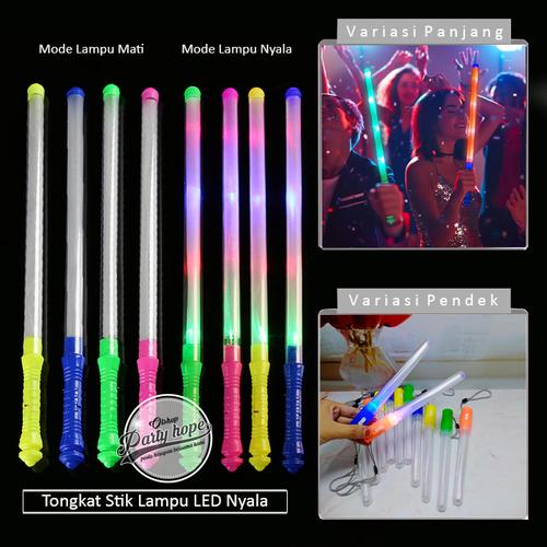 Jual stick led / tongkat stik lampu nyala / light stick konser lampu ...