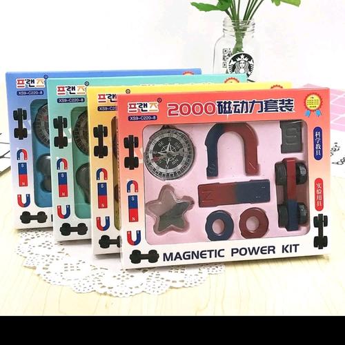 Jual Magnetic power , Kit mainan edukasi alat peraga magnet SET kompas ...