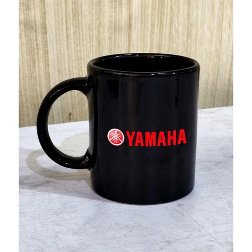 Jual Custom Mug Hitam Keramik Motif YAMAHA/Souvenir Mug Event Desain ...