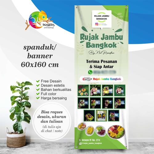 Jual Spanduk, Banner Rujak Jambu Bangkok - Kab. Bandung - Bunglon ...