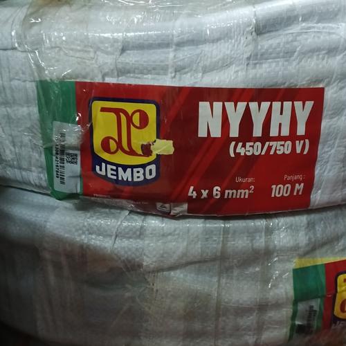 Jual Kabel NYYHY 4x6 4x6mm JEMBO Roll 100 Meter Serabut - Jakarta Pusat ...