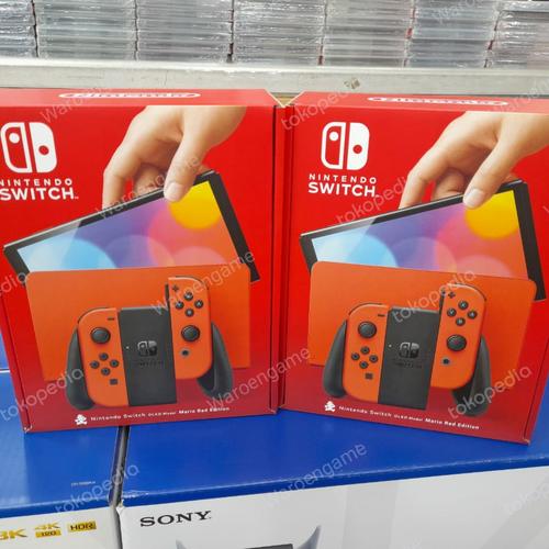 Promo Nintendo Switch Console Oled Model Mario Red Edition Cicil 0 3x