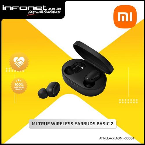 Jual MI TRUE WIRELESS EARBUDS BASIC 2 - BLACK - Jakarta Pusat - 4GUNG ...