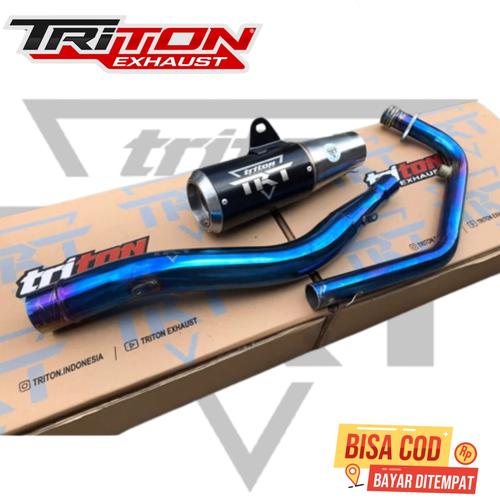 Jual Knalpot Racing R15 v2 v3 Cbr 150r Cb150r Gsx 150 Original Triton ...