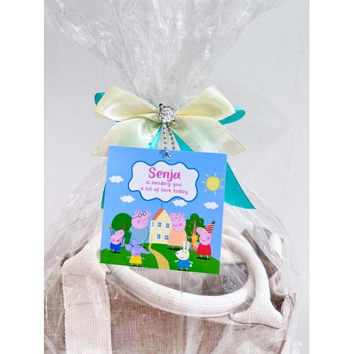 Jual Pepa Piggy - Thank You Tag Card Birthday / Kartu Ucapan Souvenir ...