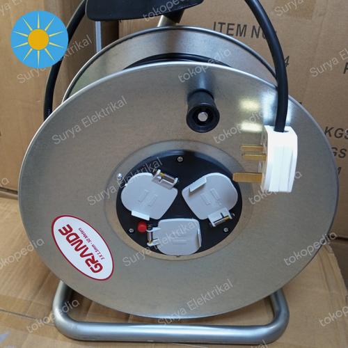 Jual Brennenstuhl Garant Kabel Roll 50 M Tipe British 1208063 - Grande ...