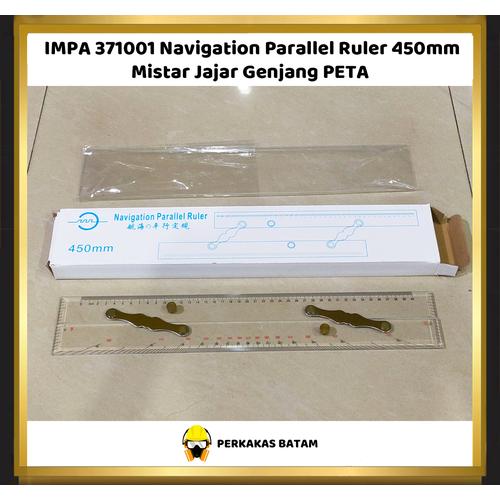Jual IMPA 371001 Navigation Parallel Ruler 450mm Mistar Jajar Genjang ...