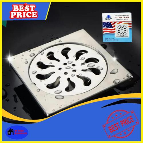 Jual Saringan Got Floor Drain 1/2 Mangkok GRT 4 Inch Stainless Steel ...
