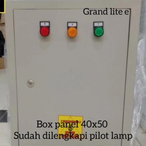 Jual Box panel indoor custom 40x50 50x40 40x50x10 50x40x10 + pilot lamp ...
