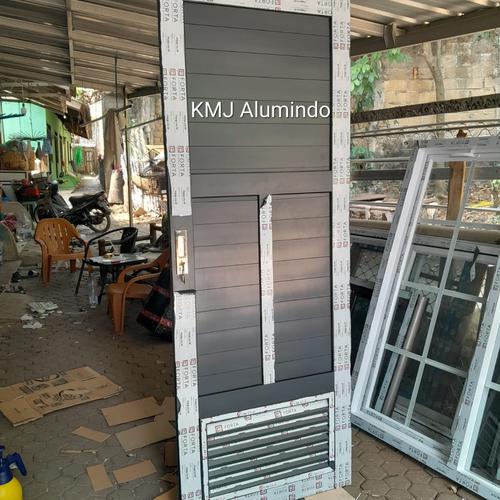Jual DP Pintu sliding aluminium panel - jalusi uk. 65x196 - Kota Depok ...