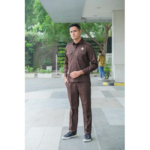Jual Baju Security Seragam Security Setelan Safari Baju Supir ATX ...