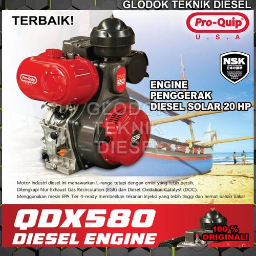 Jual # Mesin Penggerak Solar Serba Guna 20 HP PK QDX 580 Diesel Engine ...