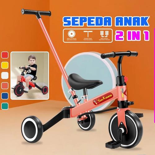 Jual Sepeda Anak Balance 3 Roda 2IN1 Sepeda Keseimbangan Balita - 2IN1 ...