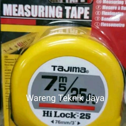 Jual TAJIMA Meteran Roll 7.5 Meter Original Made In Japan - Jakarta ...