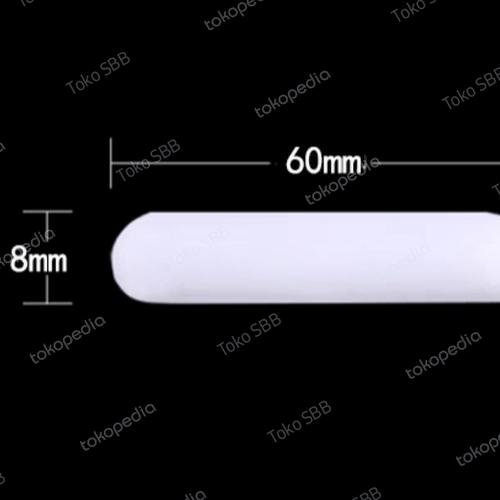 Jual Magnetic stirrer stirring bar 6 cm 60 mm spin bar pengaduk lab ...