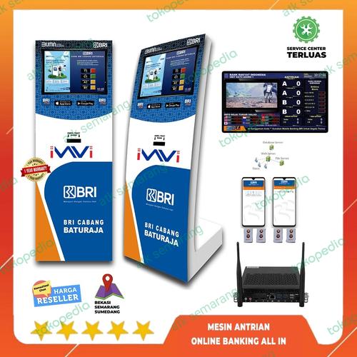 Jual MESIN ANTRIAN ONLINE BANKING ALL IN - Kota Semarang - atk semarang ...