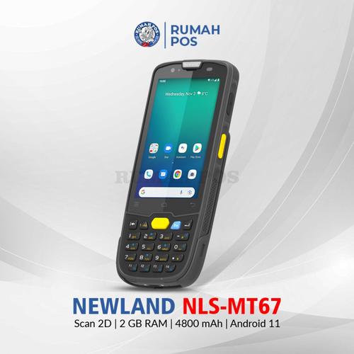 Jual Scanner Barcode Portable NEWLAND NLS MT67 Android PDA - Kota ...