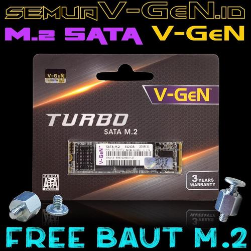Jual V-Gen Ssd M.2 Sata 128Gb 256Gb 512Gb 1Tb 2Tb Turbo M2 128/256/512 ...