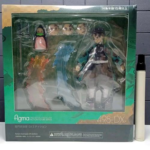 Jual mainan action figure figma 498 dx tanjiro kamado demon slayer ...
