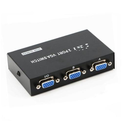 Jual VGA SWITCH 2 PORT SWITCHER VGA 2 PORT 2 INPUT 1 OUTPUT - Jakarta ...