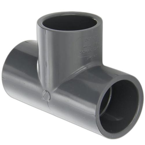 Jual Tee PVC 2 inch SCH80 Tee ANSI ASTM UPVC Pralon Sambungan Pipa PVC ...