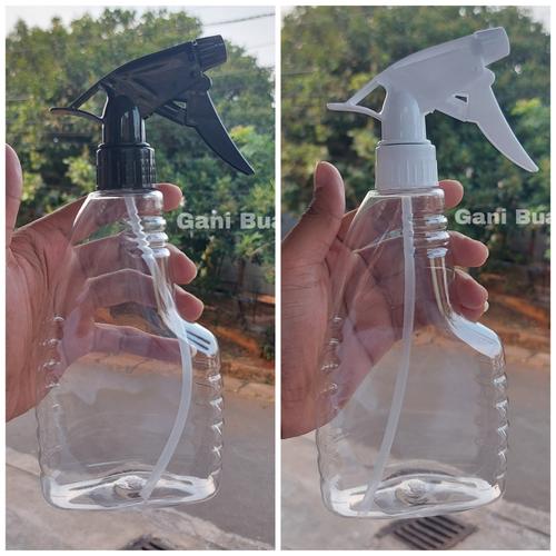 Jual BOTOL SEMPROT 450ML NATURAL PET/BOTOL KISPRAY 450 TUTUP BIG TRIGER ...