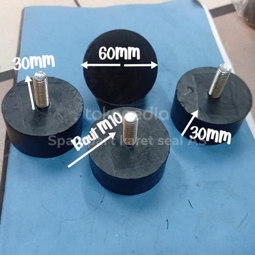Jual Karet Engine mounting 60x30xbaut stainlesM10 peredam getaran mesin ...