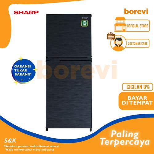 Promo Sharp Sj 236 Mn Hs Kulkas 2 Pintu No Frost Low Watt 205L ...