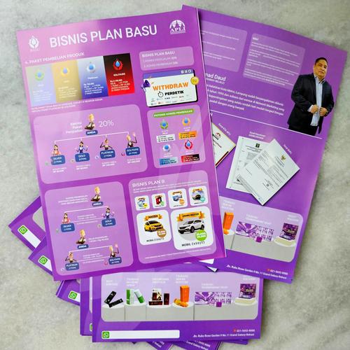 Jual Brosur Marketing Plan BASU Official - Kab. Bogor - BASU ONE SYSTEM ...
