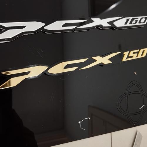 Jual PCX 150 PCX 160 Emblem motor akrilik - gold, Pcx 160 - Kab. Bekasi ...