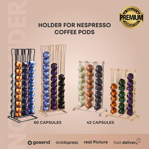 Promo Nespresso capsules holder stand rack Tempat kapsul kopi - 42 pods ...
