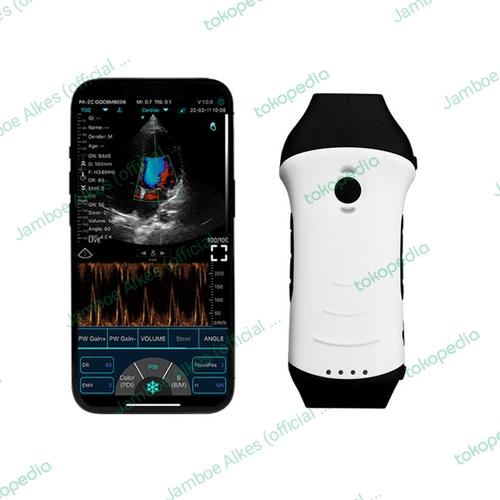 Jual USG Wireless/WiFi (ECHO Ultrasound) (linear+Cardiac Sector Probe ...
