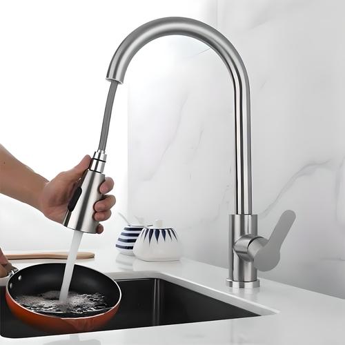 Jual S 1005C KRAN DAPUR STAINLESS MUYA TARIK // KERAN ANGSA TARIK BCP ...
