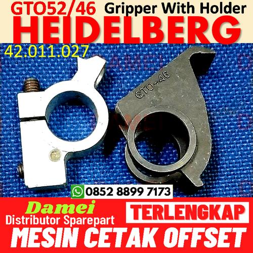 Jual Gripper Holder GTO52 GTO46 Heidelberg Gripper Finger GTO 42.011. ...