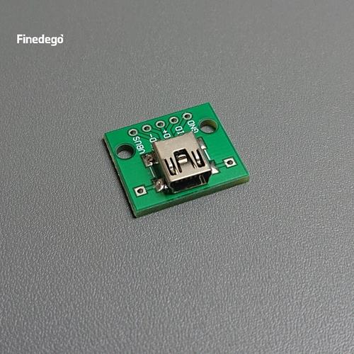 Jual USB Deep PCB Adapter Pin Micro Type C Male Female Mini A B 2.54mm ...