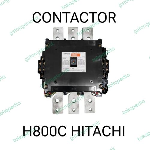 Jual CONTACTOR HITACHI H800-C 220V 4NO 4NC ORIGINAL - Jakarta Barat ...