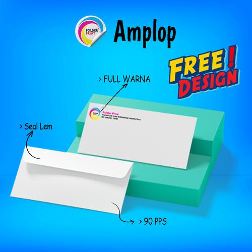Jual Cetak Amplop Kop Surat Custom 11x23 Cm Putih - Jakarta Timur ...