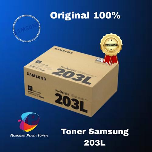 Jual TONER PRINTER SAMSUNG MLT 203L BLACK MONO D203L ORIGINAL 100% ...