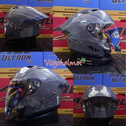 Jual Helm ALV ULTRON PRO SNI HELM HALF FACE TERBARU - White, M - Kab ...